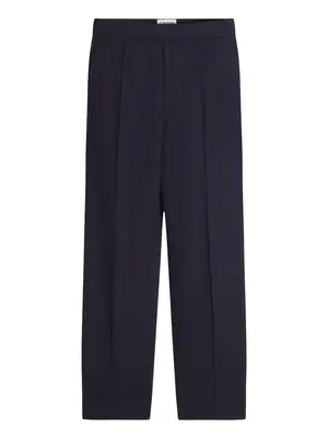 LANVIN Elasticated-waist Trousers - Blue