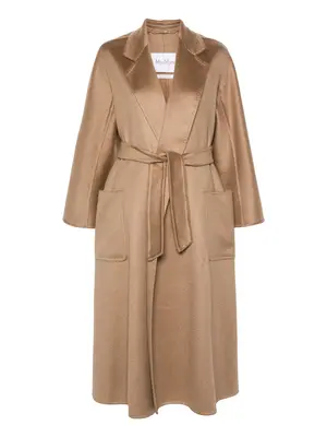 Max Mara Ludmilla Icon Belted Coat - Neutrals