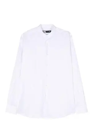 Karl Lagerfeld Slub-texture Shirt - White