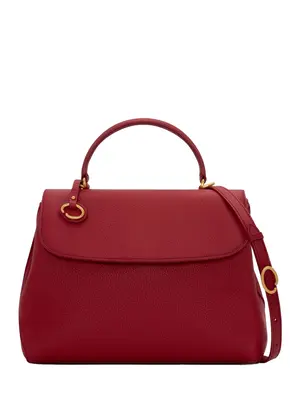 Oscar De La Renta Poppy Tote Bag Red