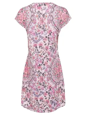 Johnny Was Brigette Floral Dress - Pink