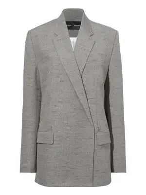 Proenza Schouler Hadley Oversized Blazer - Bronze Multi