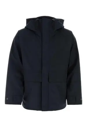 Nanamica Hooded Raincoat - Blue