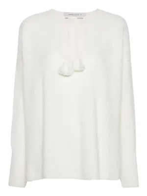 GOLDEN GOOSE Mary Lou Jumper - White