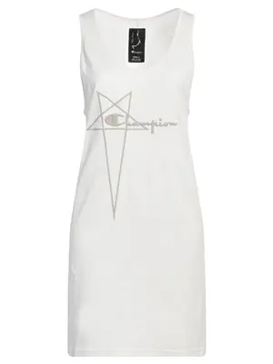 Rick Owens Mini Dress - White