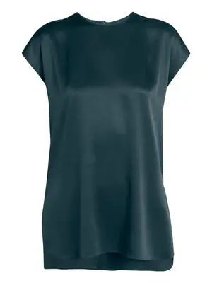 Giorgio Armani Short Sleeve Blouse - Forest