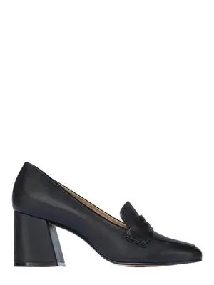Bernardo Nessa Block Heel Loafer Pump - Black