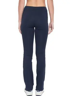 L'ETOILE SPORT L'ETOILE SPORT Split Hem Panel Pants Navy