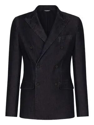 Dolce & Gabbana Double-breasted Blazer - Black