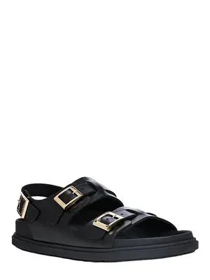 BIRKENSTOCK Cannes Buckled Sandals - Black