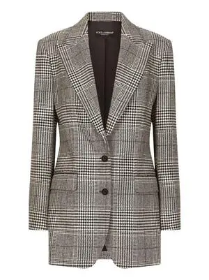 Dolce & Gabbana Dolce & Gabbana Pied De Poule Check Blazer Multicolour