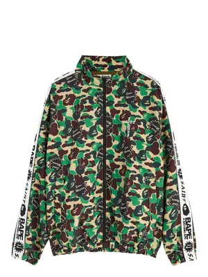 SAINT MXXXXXX X A Bathing Ape Printed Nylon Track Jacket - Multicoloured 1