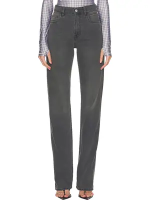 Coperni Straight Leg Jeans - Grey