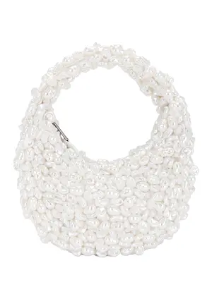 Retrofete Lottie Pearl Bag - White