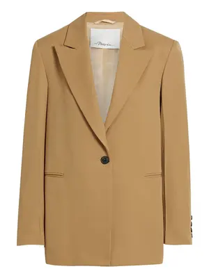 3.1 Phillip Lim Wool-Twill Blazer Camel