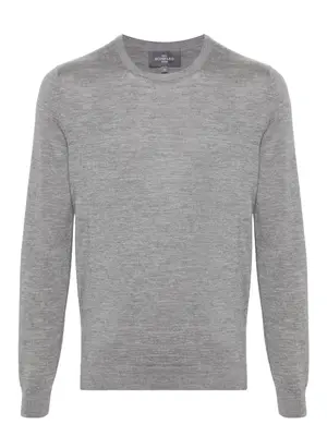 Eric Bompard Extrafine Round-neck Sweater - Grey