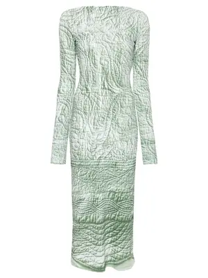 MAISON MARGIELA Iguana Midi Dress - Green