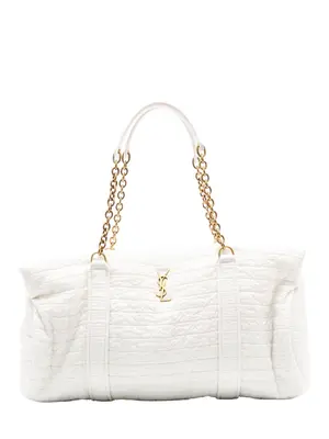 Saint Laurent Gloria Travel Bag - White