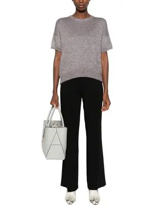 Seventy Straight Trousers - Black