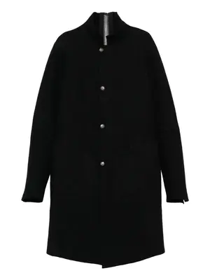ISAAC SELLAM EXPERIENCE Wool Felted Coat - Black