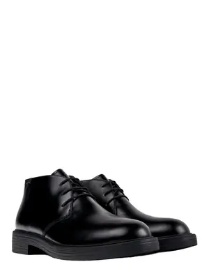 Camper Dean Lace-up Boots - Black
