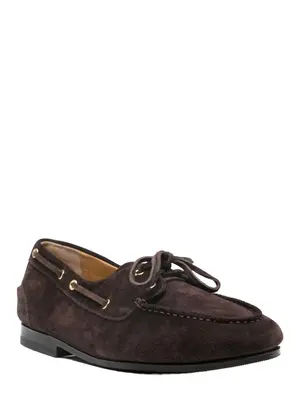 Bally Plume Boat Shoes - Brown
