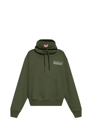 KENZO Logo-Embroidered Hoodie