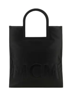 Mcm Aren Tote Bag - Black