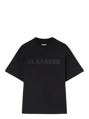 JIL SANDER Logo T-shirt - Black
