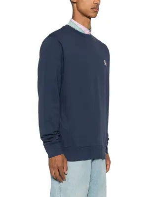 Maison Kitsuné Chillax Patch Sweatshirt - Blue