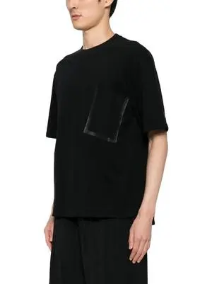 CROQUIS Loose Short Sleeves T-shirt - Black