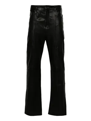 FREI-MUT Modesto Straight-leg Trousers - Black