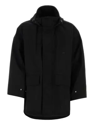 WOOYOUNGMI Panelled Windbreaker - Black