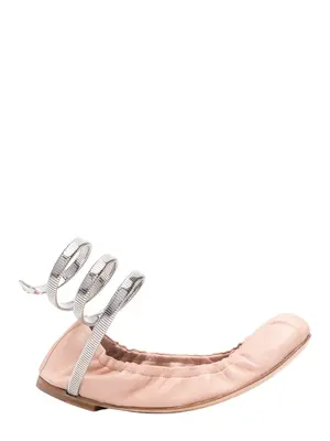 RENE CAOVILLA René Caovilla Leather Ballet Flats