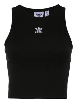 Adidas Ribbed Tank Top - Black