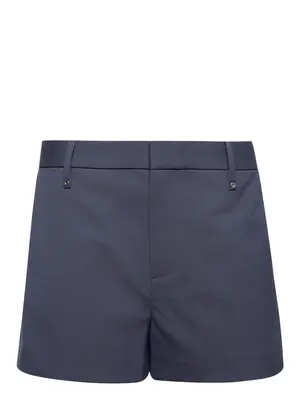 DION LEE Riveted Tailored Shorts - Grey
