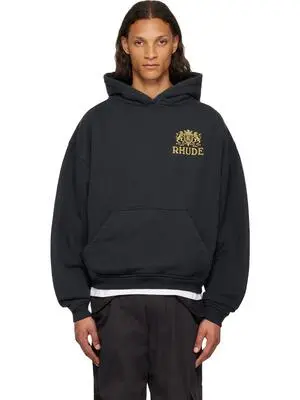 Rhude Rhude Cresta Hoodie Vtg Black