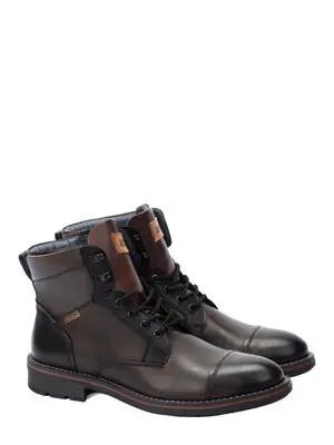 Pikolinos PIKOLINOS York M2M Lace-Up Cap Toe Boot Seamoss
