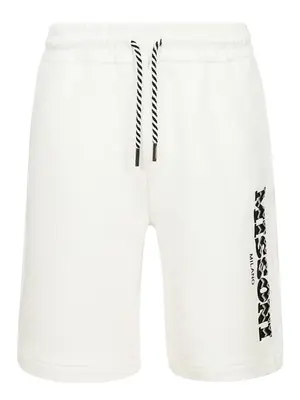Missoni Cotton Logo Shorts - White