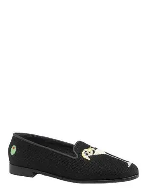 BYPAIGE ByPaige Needlepoint Loafer Black/black
