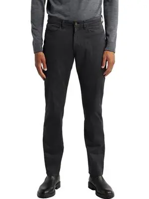 Johnston & Murphy Straight Leg Jeans - Black