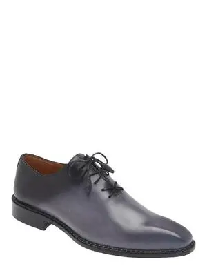 Mezlan Mezlan Barbaro Leather Oxford Grey/black