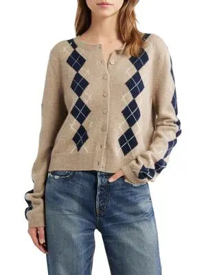 REFORMATION Clara Cashmere Crew Cardigan