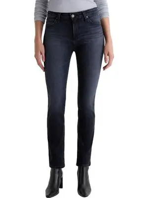 Ag Mari Mid-rise Slim Straight-leg Jeans - Glitch