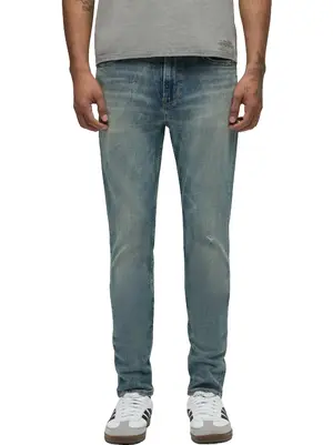 Hudson Jeans Zack Distressed Skinny Jeans - National