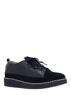 L'AMOUR DES PIEDS Zaina Platform Sneakers - Black