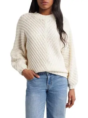 Rip Curl Classic Surf Cotton-blend Sweater - Bone