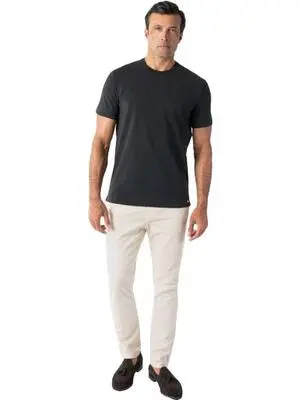 Robert Talbott Dean Stretch Jersey Tee - Black
