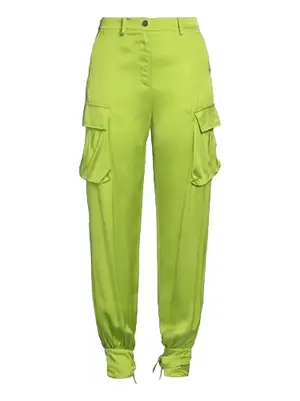 Pinko Satin Cargo Pants - Green