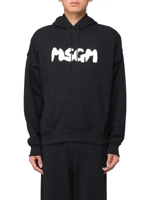 MSGM MSGM Relaxed Fit Sweatshirt Black